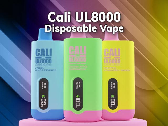 Cali UL8000 Disposable Vape | Among Our Hot New Arrivals — Elite Vapes