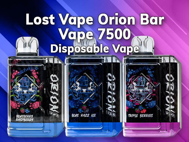 Lost Vape Orion Bar Vape 7500 — Elite Vapes
